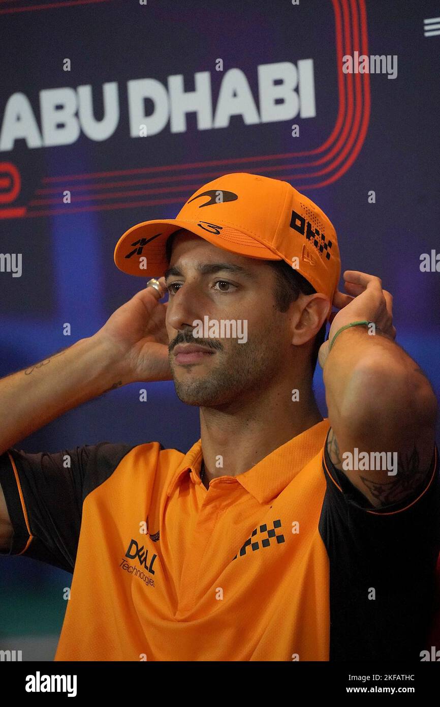 11/17/2022, Yas Marina Circuit, Abu Dhabi, FORMULA 1 ETIHAD AIRWAYS ABU DHABI GRAND PRIX 2022 ...