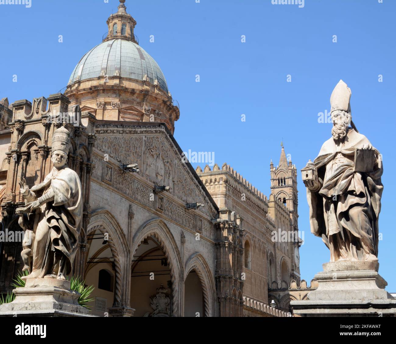 The Norman Arab-style cathedral of Palermo is the main place of ...