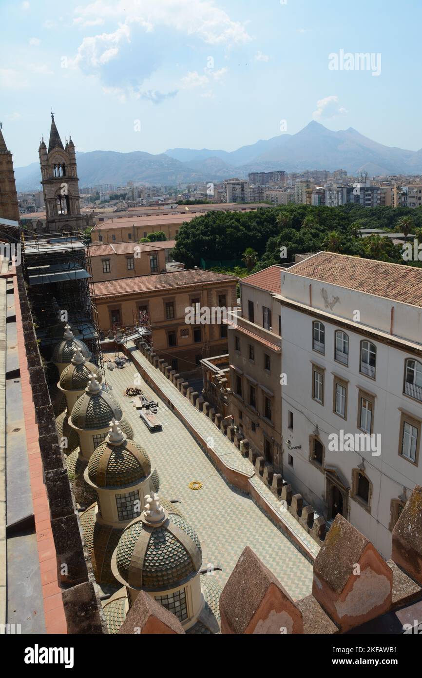 The Norman Arab-style cathedral of Palermo is the main place of ...