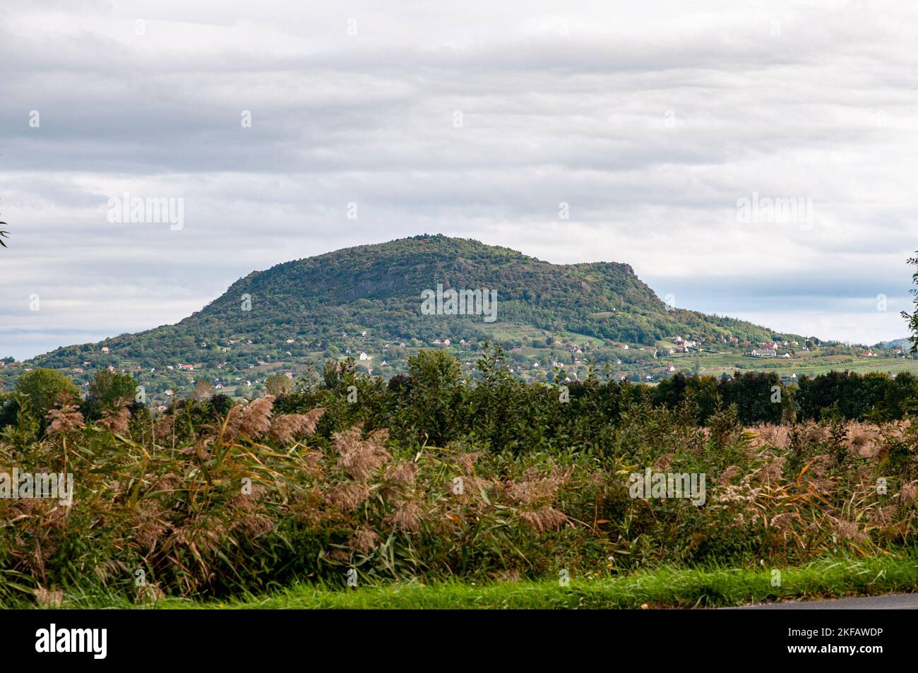 Badacsony, Lake Balaton, Hungary The basalt mountains are unique ...