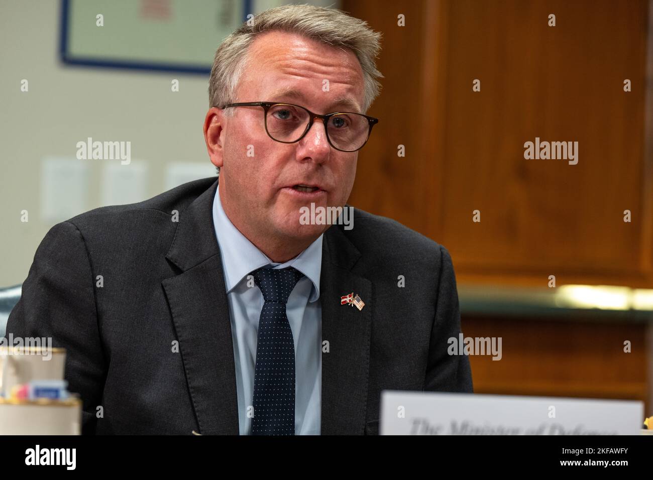 Secretary of Defense Lloyd J. Austin III hosts Danish Defense Minister ... Secretary of Defense Lloyd J. Austin III hosts Danish Defense Minister ...