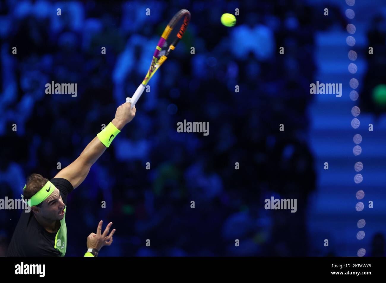 Torino,, Italy, 17/11/2022, Rafa Nadal of Spain during the Round Robin ...