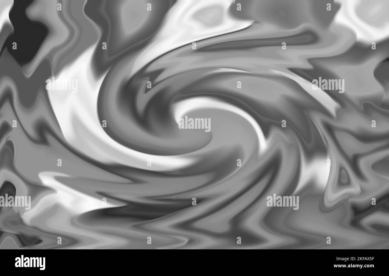 Illustration of abstract gradient monochrome futuristic spiral shape ...