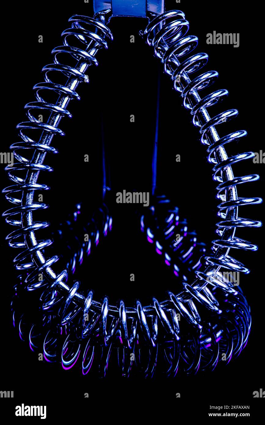 Kitchen utensils, hand whisk Stock Photo - Alamy