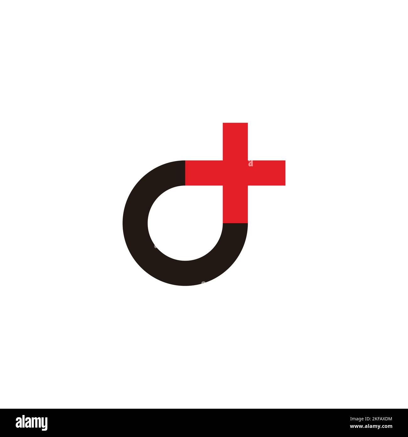 Letter G plus geometric symbol simple logo vector Stock Vector Image ...