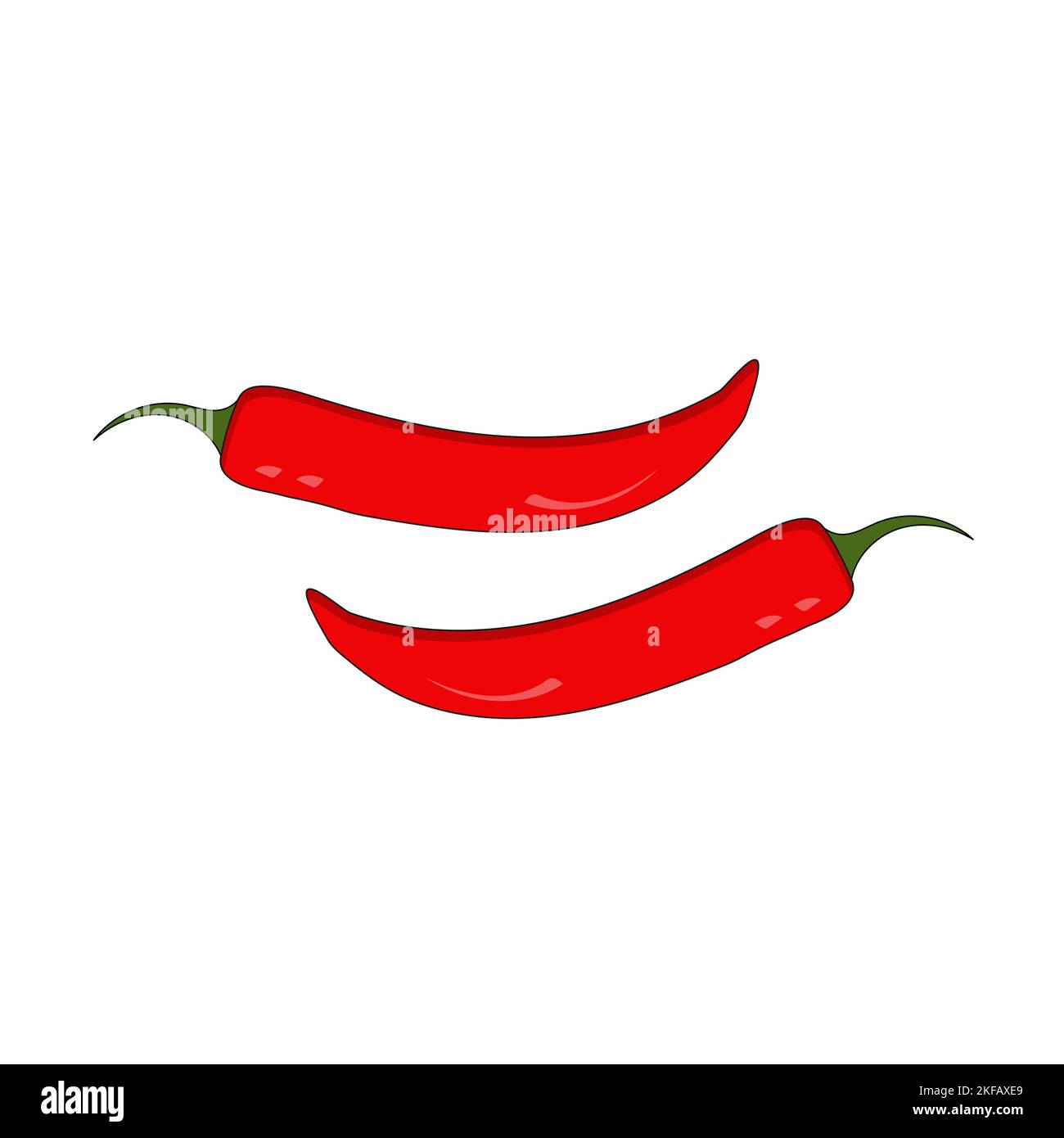 Spicy chili pepper level labels. Vector spicy food mild and extra hot ...