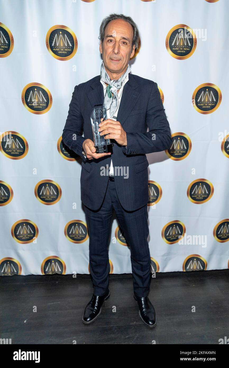 Los Angeles, CA, November 16th 2022 Alexandre Desplat attends 2022 HMMA ...