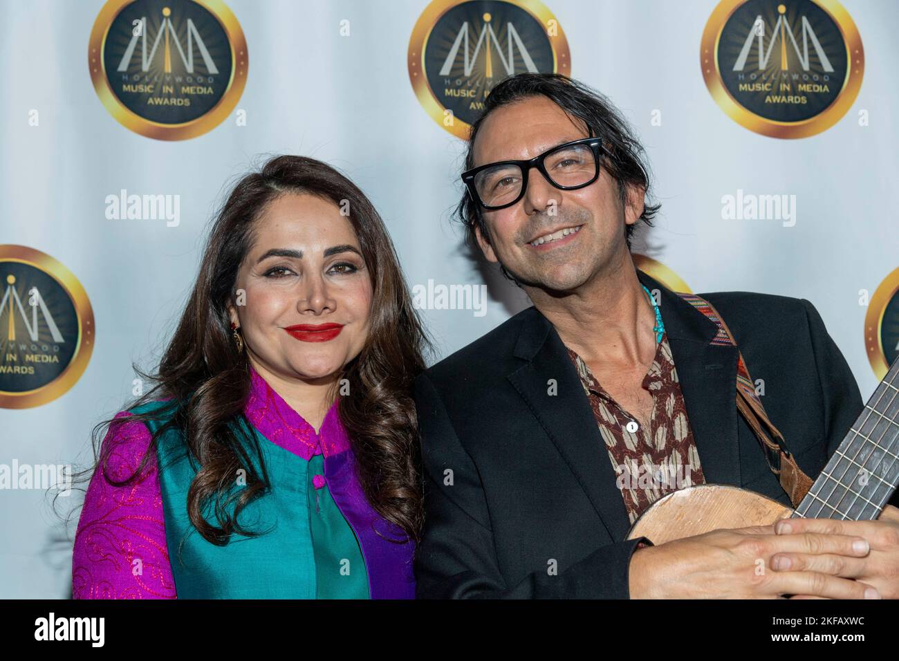 Los Angeles, CA, November 16th 2022 Mojgan Shajarian, David Garza ...