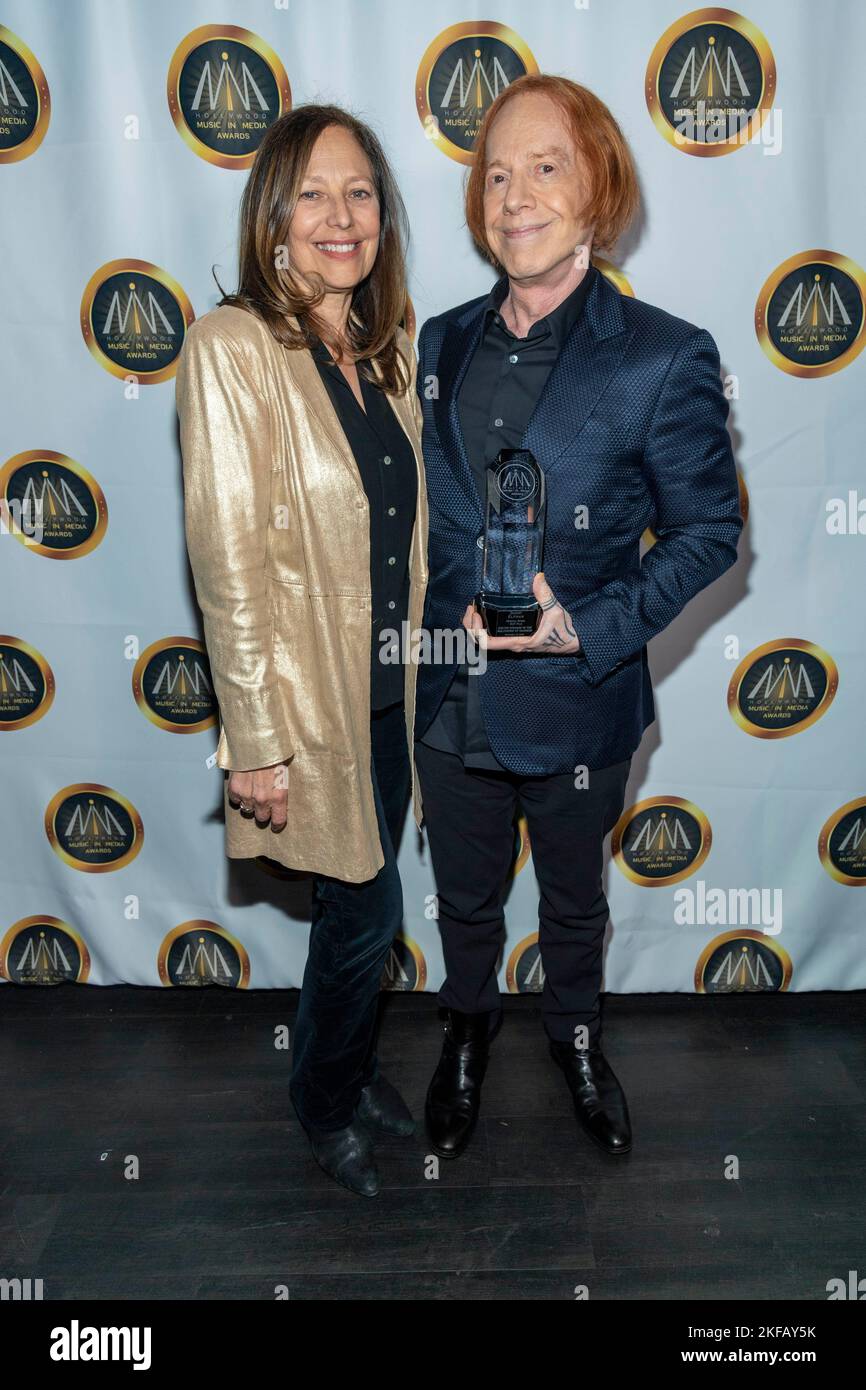 Los Angeles, CA, November 16th 2022 Laura Engel, Danny Elfman attend ...
