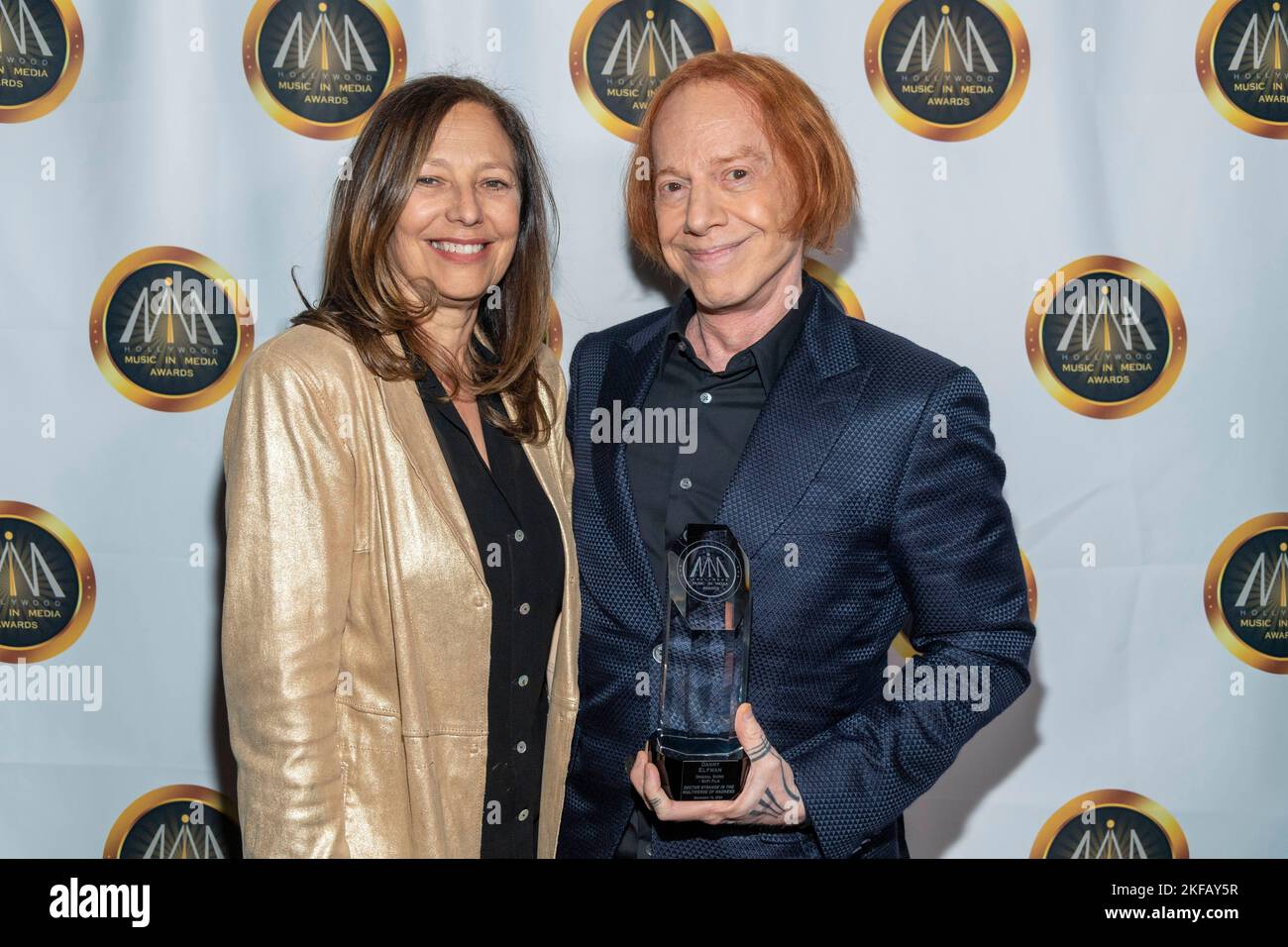 Los Angeles, CA, November 16th 2022 Laura Engel, Danny Elfman attend ...