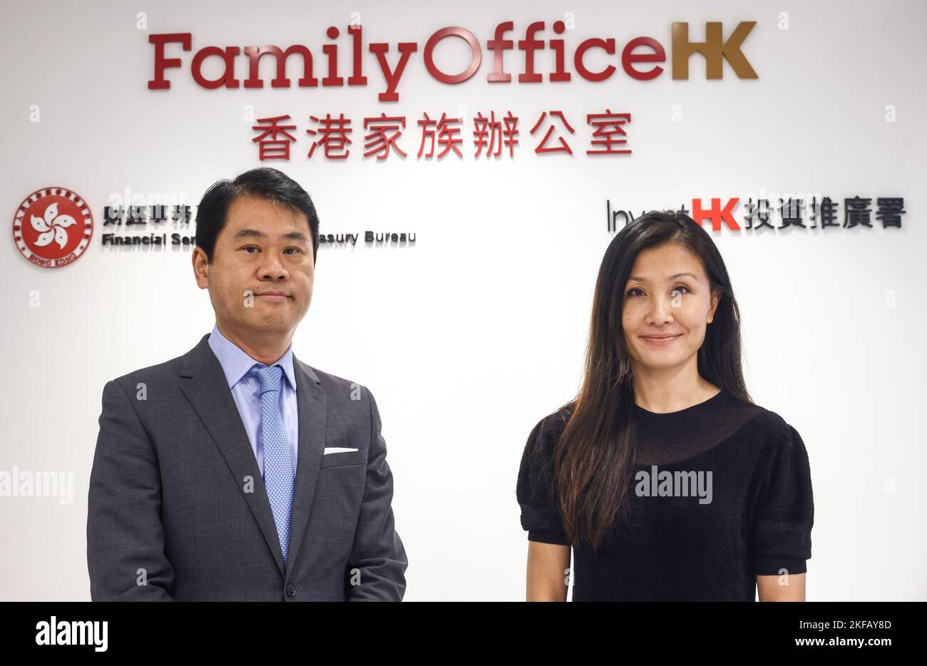 Dixon Wong (left) , Head of Financial Services and Global Head of ...