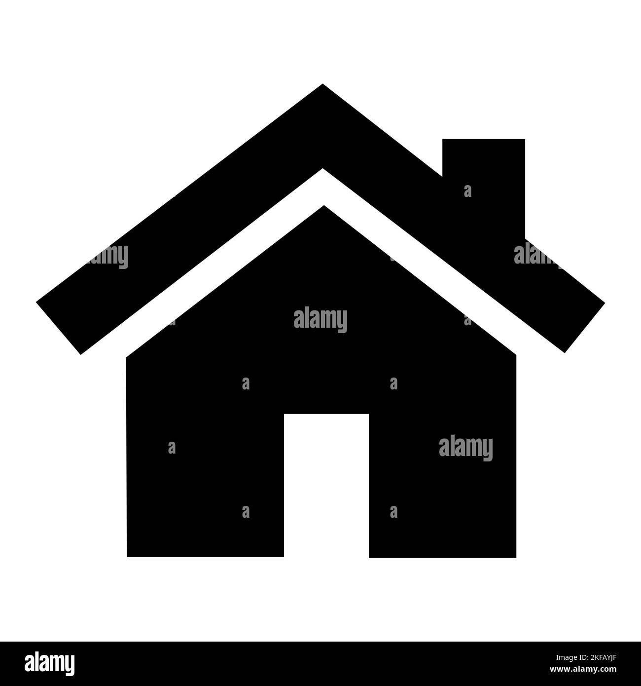 HOUSE ICON, HOME PICTOGRAM ISOLATED Stock Vector Image & Art - Alamy