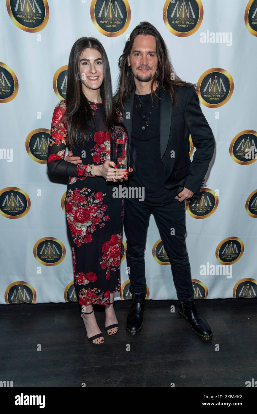 Los Angeles, CA, November 16th 2022 Kara Talve, Anze Rozman attend 2022 ...