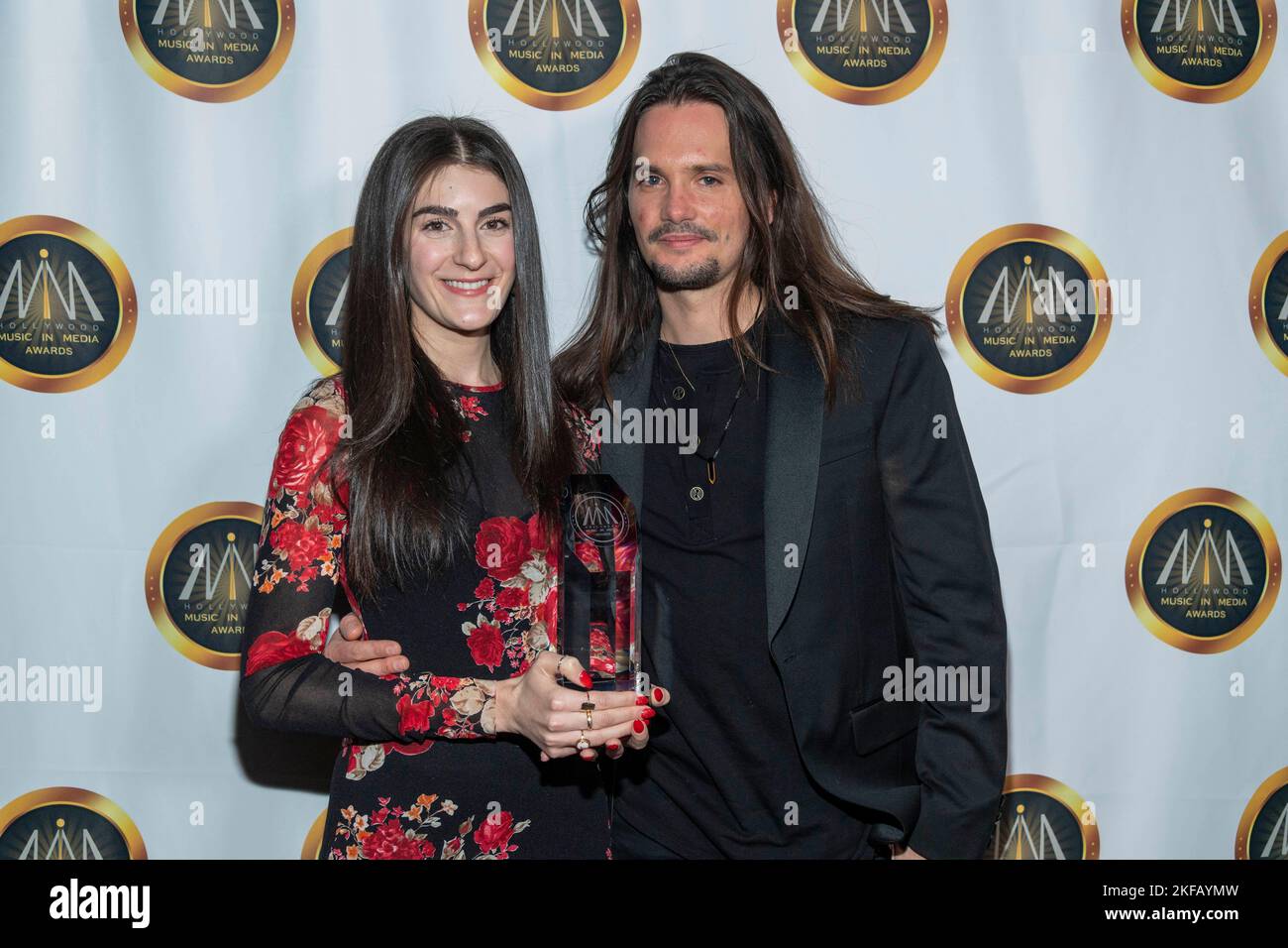 Los Angeles, CA, November 16th 2022 Kara Talve, Anze Rozman attend 2022 ...