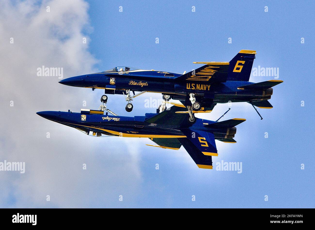 U.S. Navy Blue Angels Aerial Demonstration Team Stock Photo - Alamy