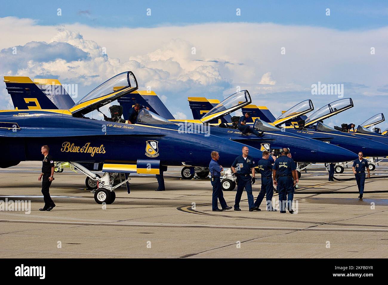 U.S. Navy Blue Angels Aerial Demonstration Team Stock Photo - Alamy