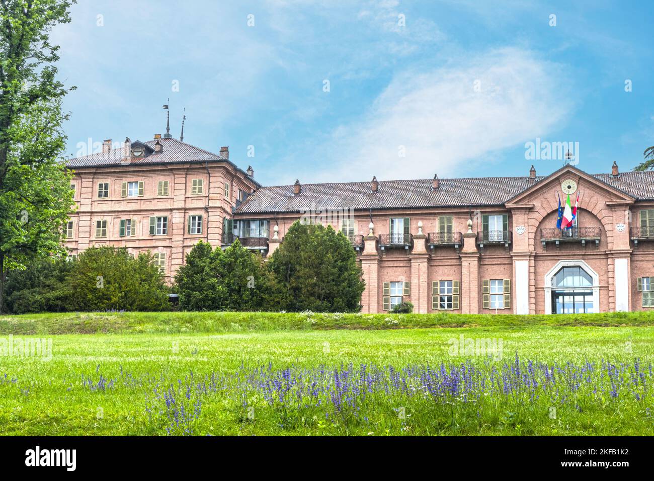 Reggia venaria reale turin italy fountain park hi-res stock photography ...