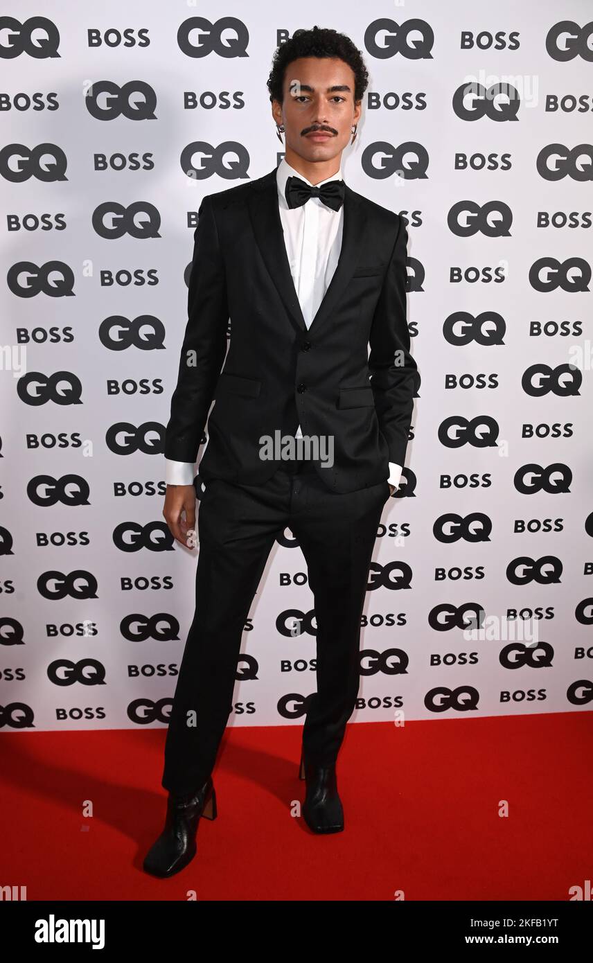 November 16th, 2022, London, UK. Reece King arriving at The GQ Men of ...