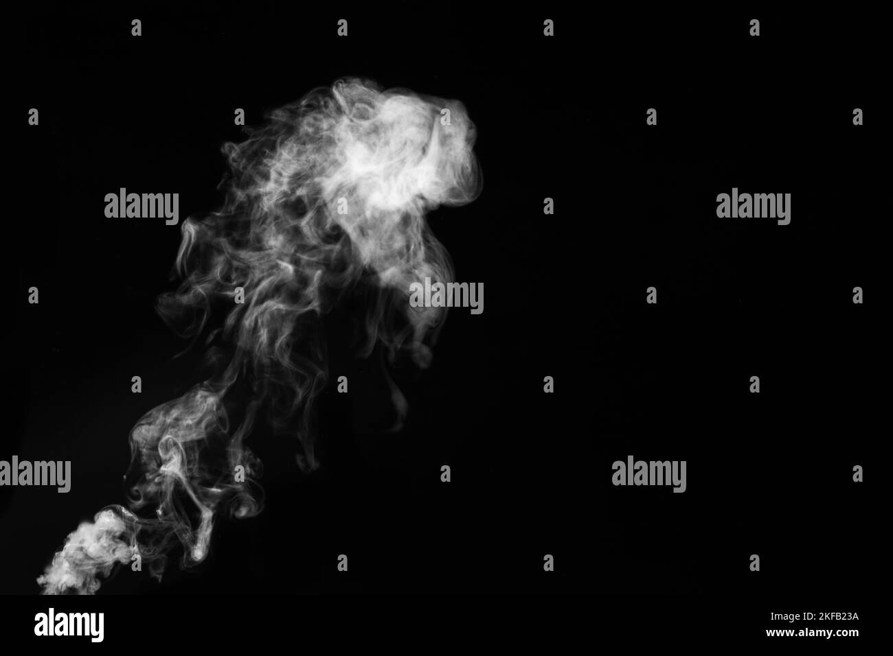 movement of smoke on black background, smoke background, abstract smoke ...