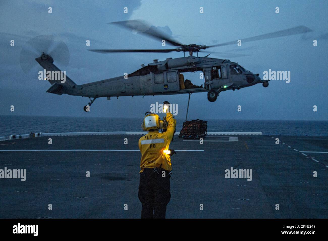 EAST CHINA SEA (Sept. 1, 2022) Aviation Boatswain’s Mate (Handling) 3rd ...