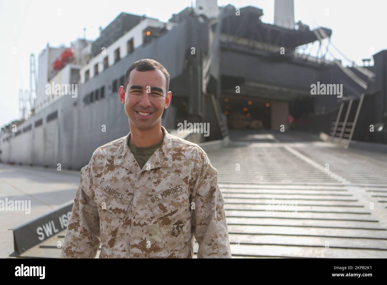 U.S. Marine Corps Maj. Jason Paredes, Technical Assistance Advisory ...