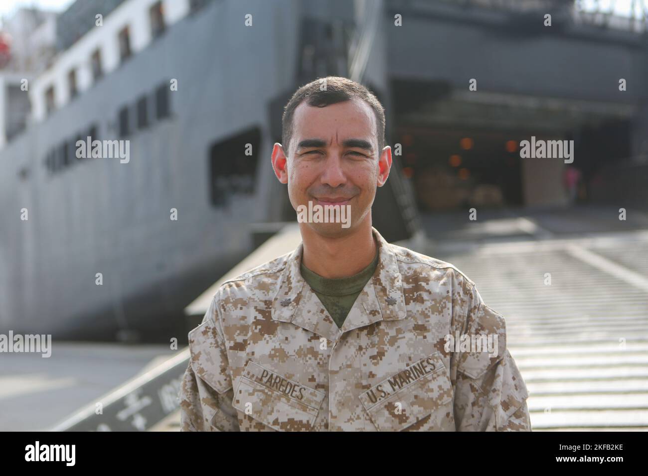 U.S. Marine Corps Maj. Jason Paredes, Technical Assistance Advisory ...