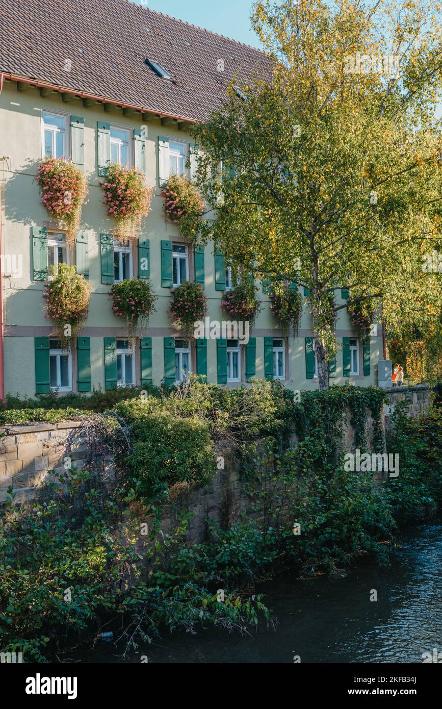 Old national German town house in Bietigheim-Bissingen, Baden ...