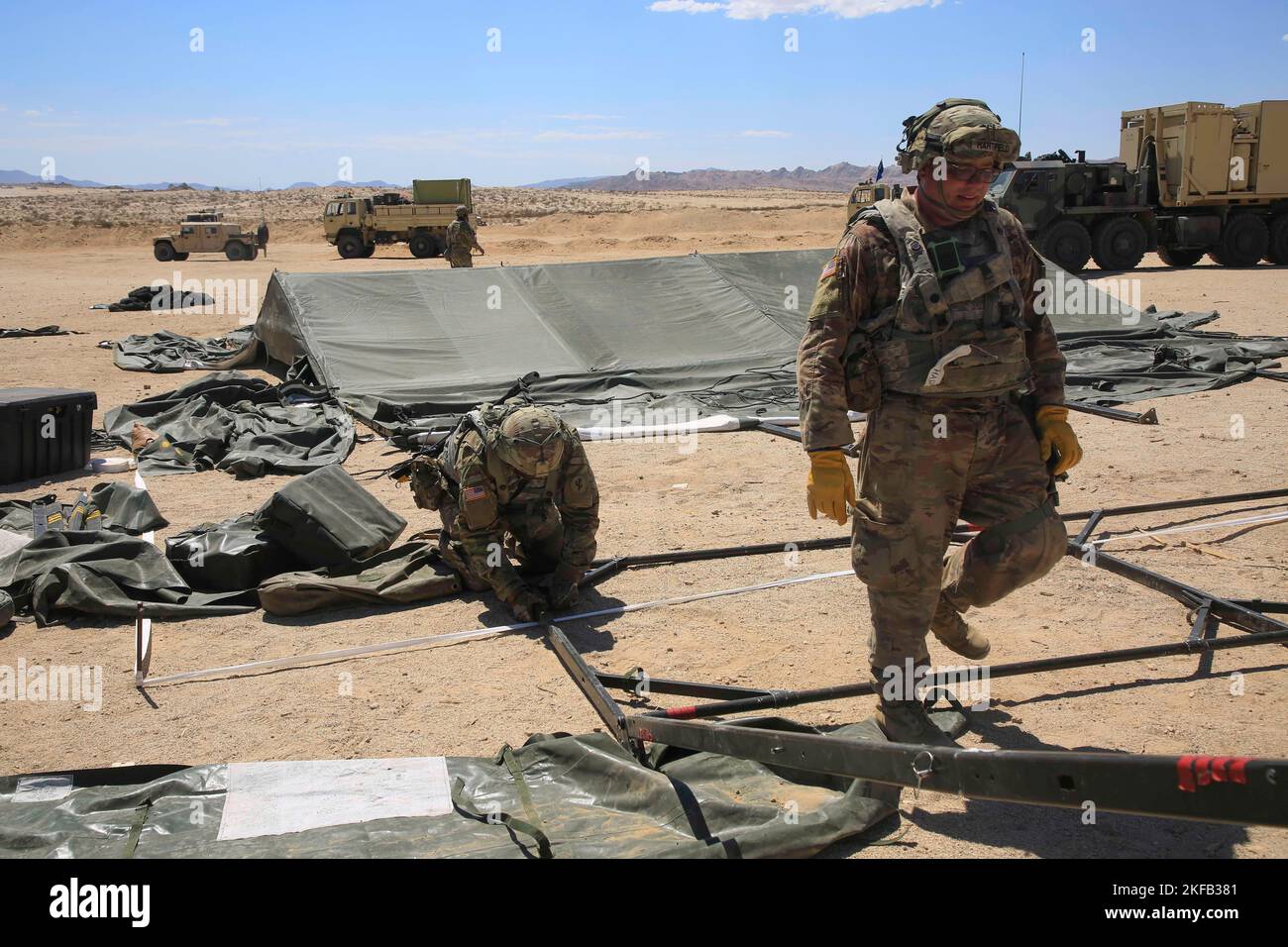 U.S. Soldiers assigned to 620th Combat Sustainment Support Battalion ...
