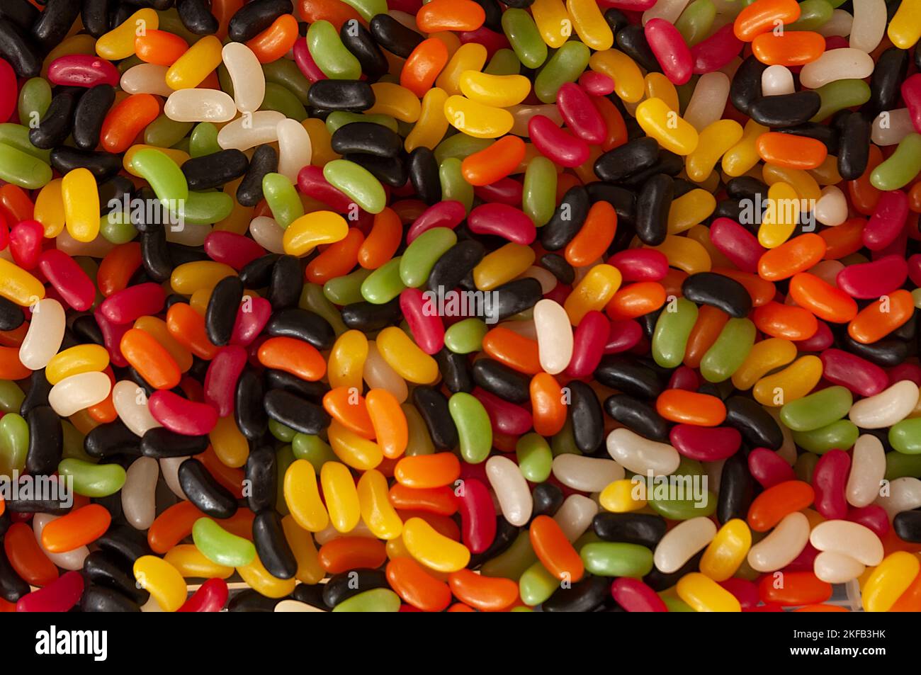 Many sweet jelly bean candies Stock Photo - Alamy