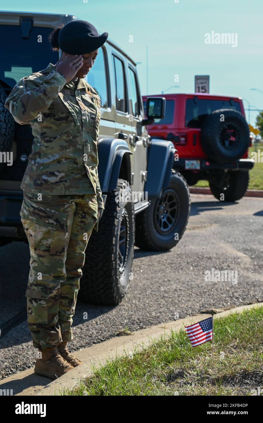 Tech. Sgt. Jennel Edwards, a Defender with the 91st Security Forces ...