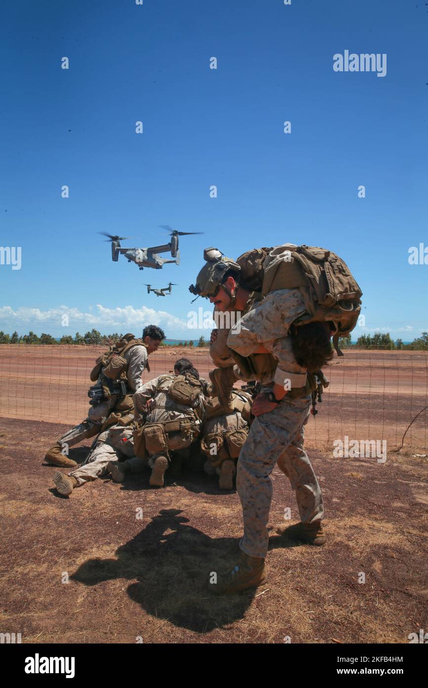 U.S. Marines with India Co., 3d Battalion, 7th Marine Regiment, Ground ...
