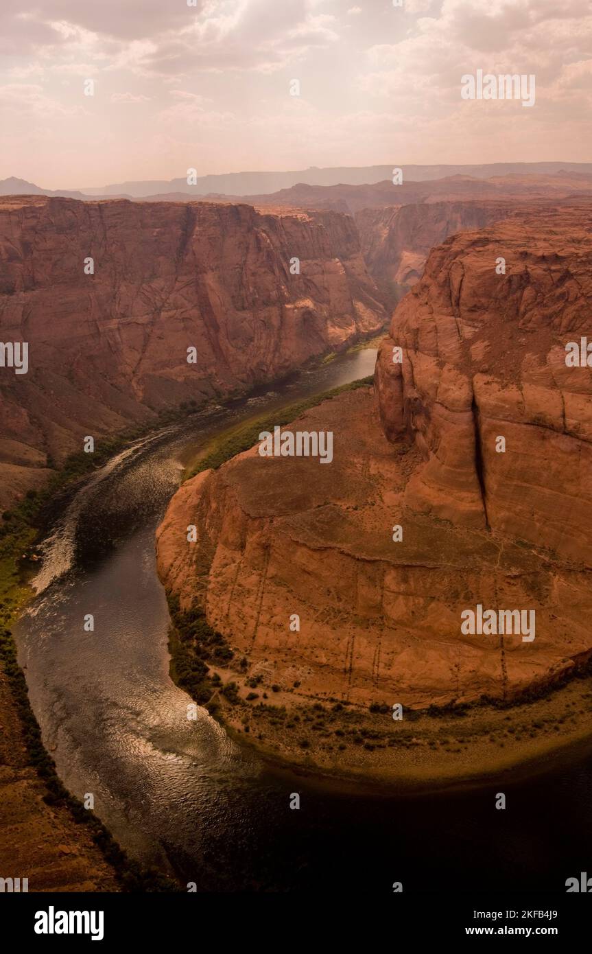 Horseshoe Bend, Arizona, Colorado River, Cliff, Bend in River, Red ...