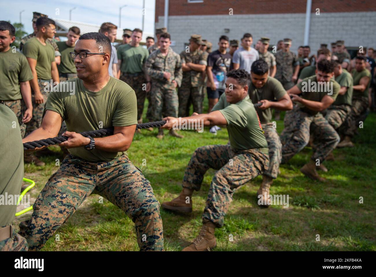 U.S. Marines with 2d Battalion, 2d Marine Regiment, 2d Marine Division ...
