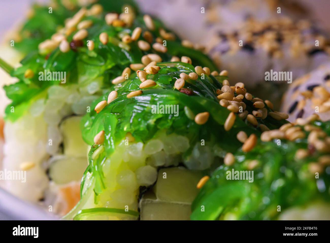 Wakame sushi hi-res stock photography and images - Alamy