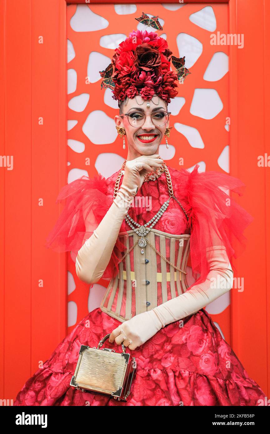 London, UK. 17th Nov, 2022. Florent Bidois, long time participant and ...