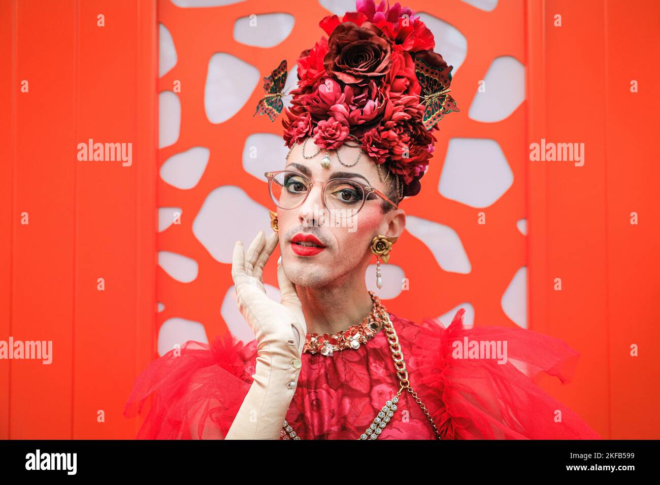 London, UK. 17th Nov, 2022. Florent Bidois, long time participant and ...