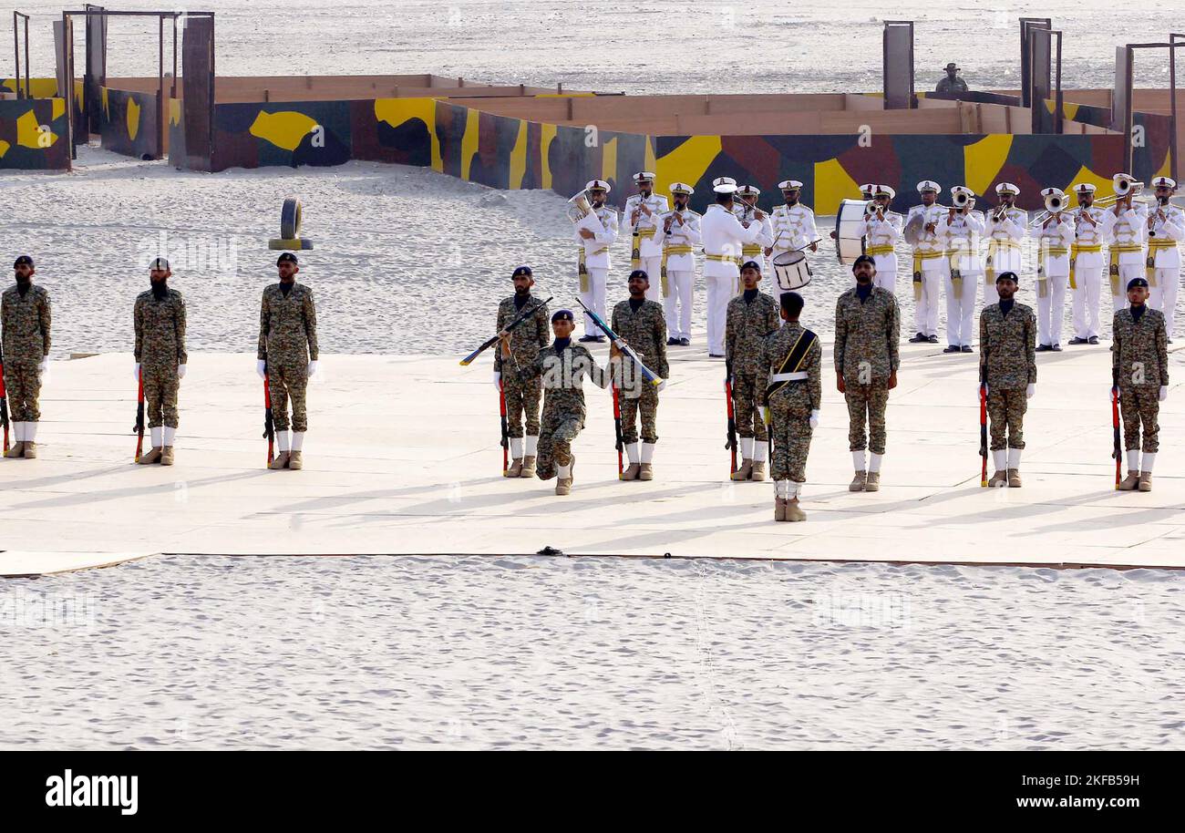 Quetta, November 17, 2022. Pakistan Armed Force Special Service Group ...