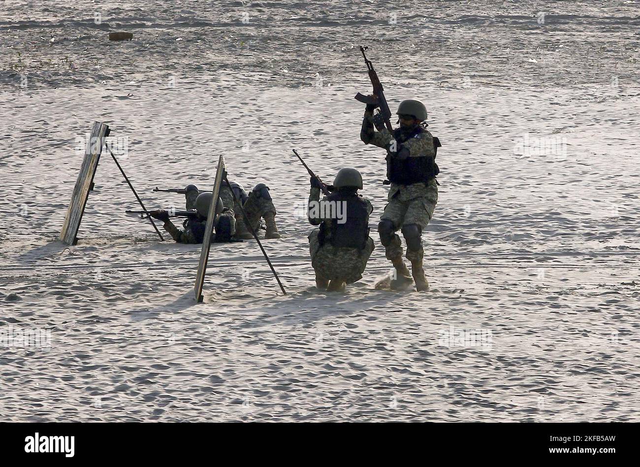 Quetta, November 17, 2022. Pakistan Armed Force Special Service Group ...