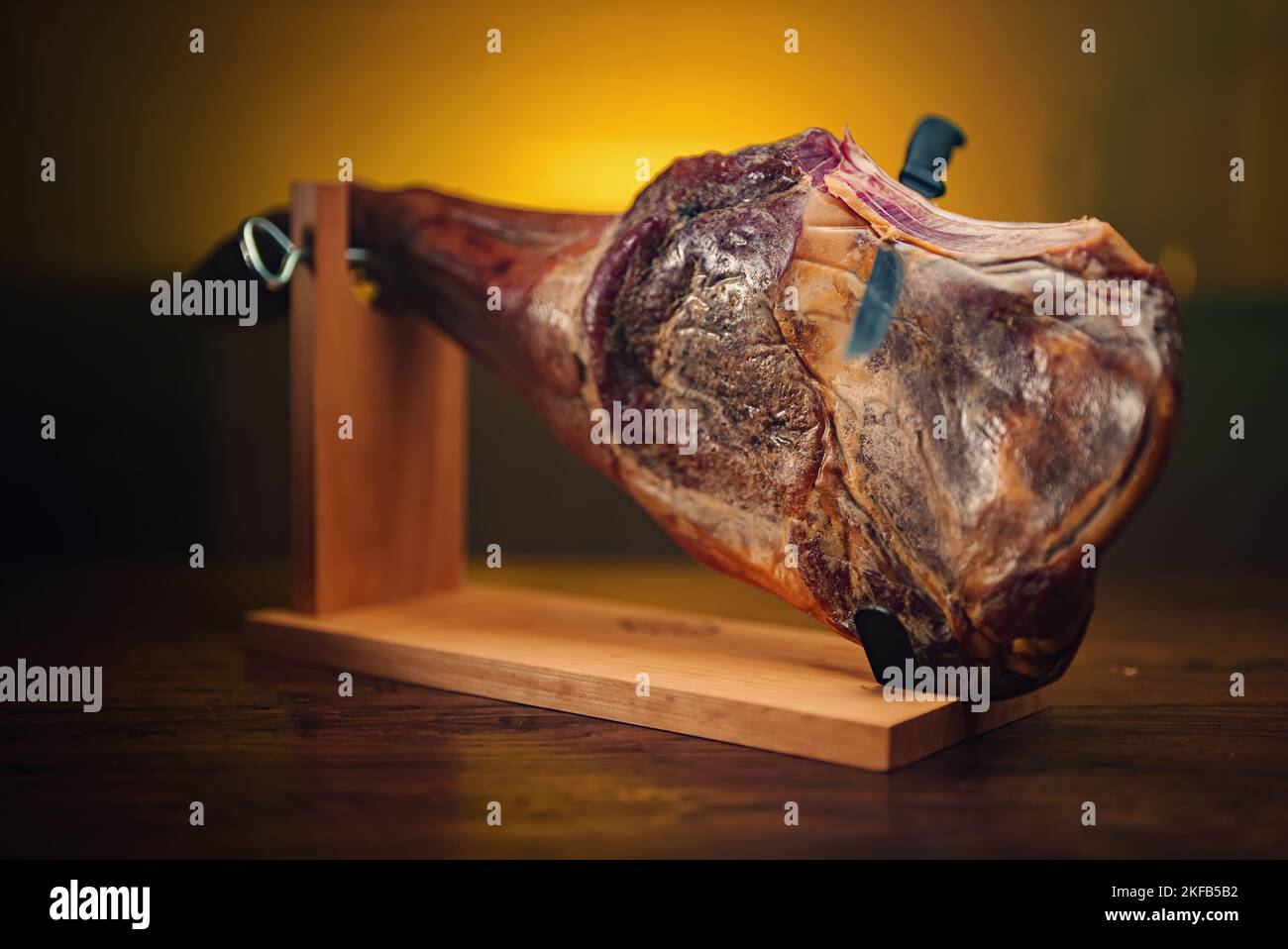 Spanish ham delicacy hi-res stock photography and images - Alamy