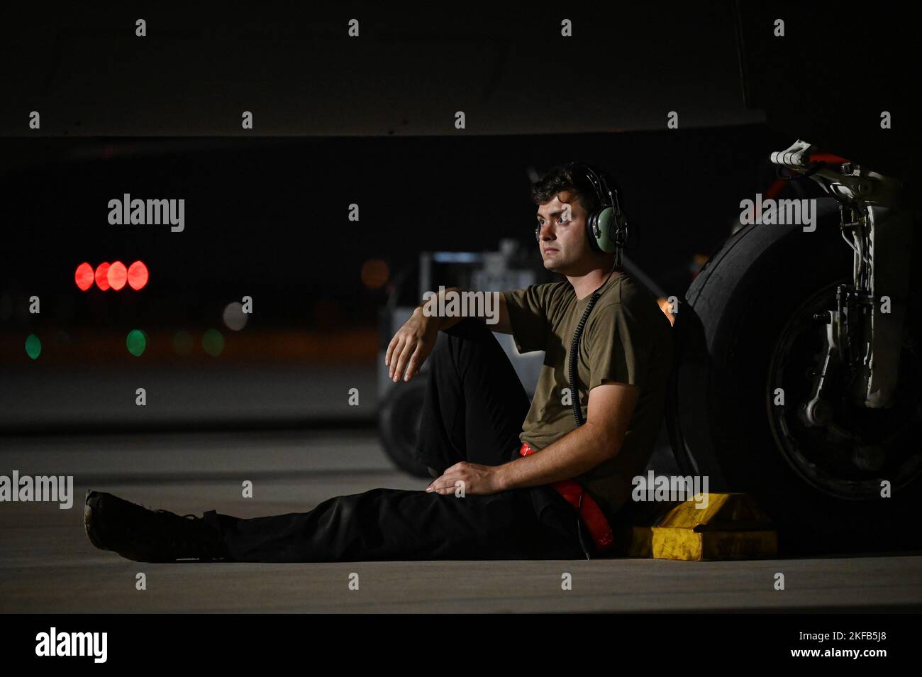 U.S. Air Force Staff Sgt. Logan Crider, 67th Aircraft Maintenance Unit ...