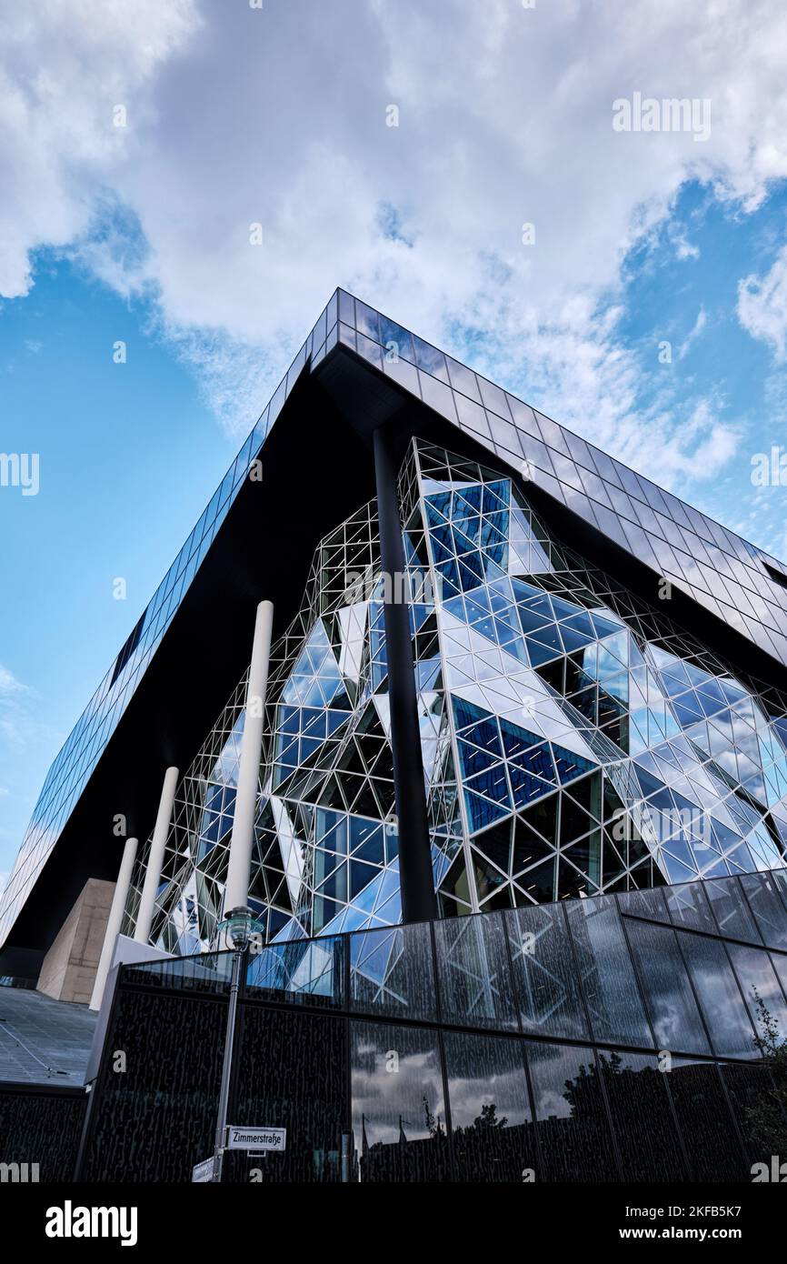 Berlin, Germany - Sept 2022: Contemporary building of Axel Springer ...