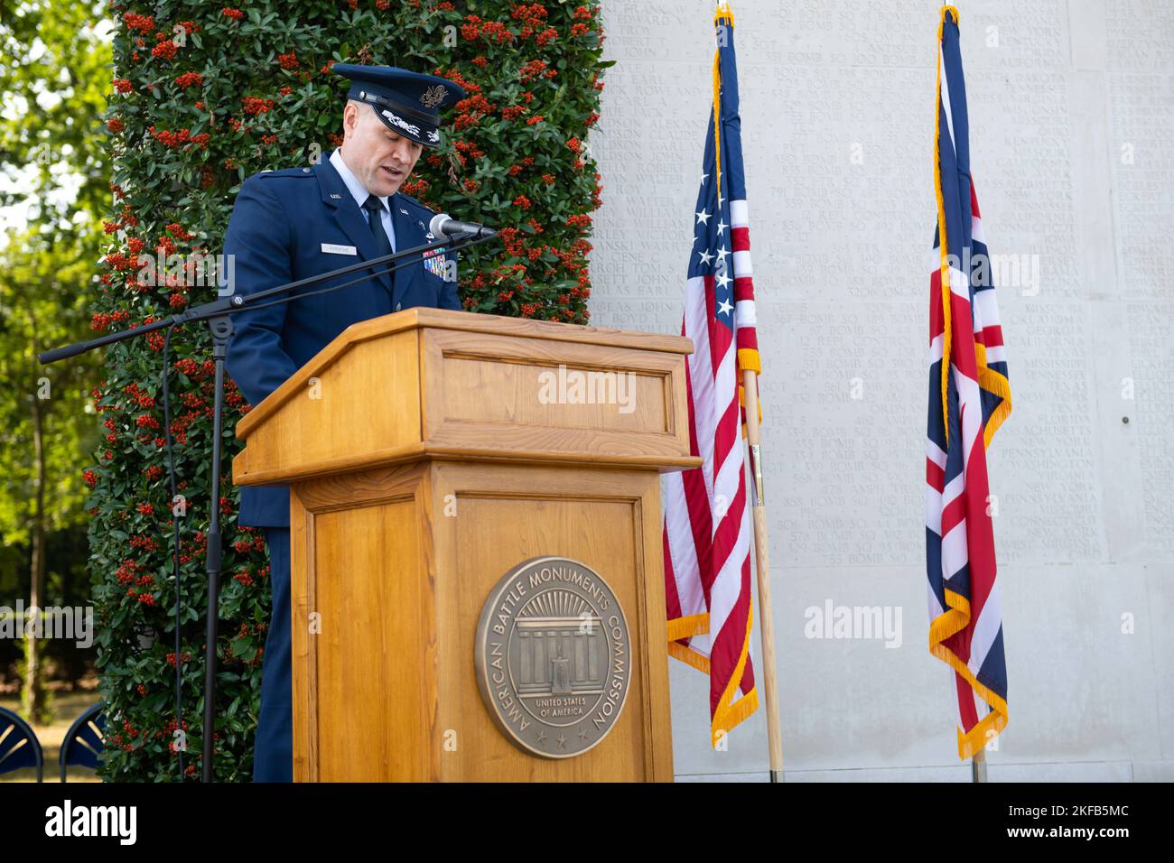 U.S. Air Force Chaplain (Lt. Col.) Craig Forsythe, 501st Combat Support ...