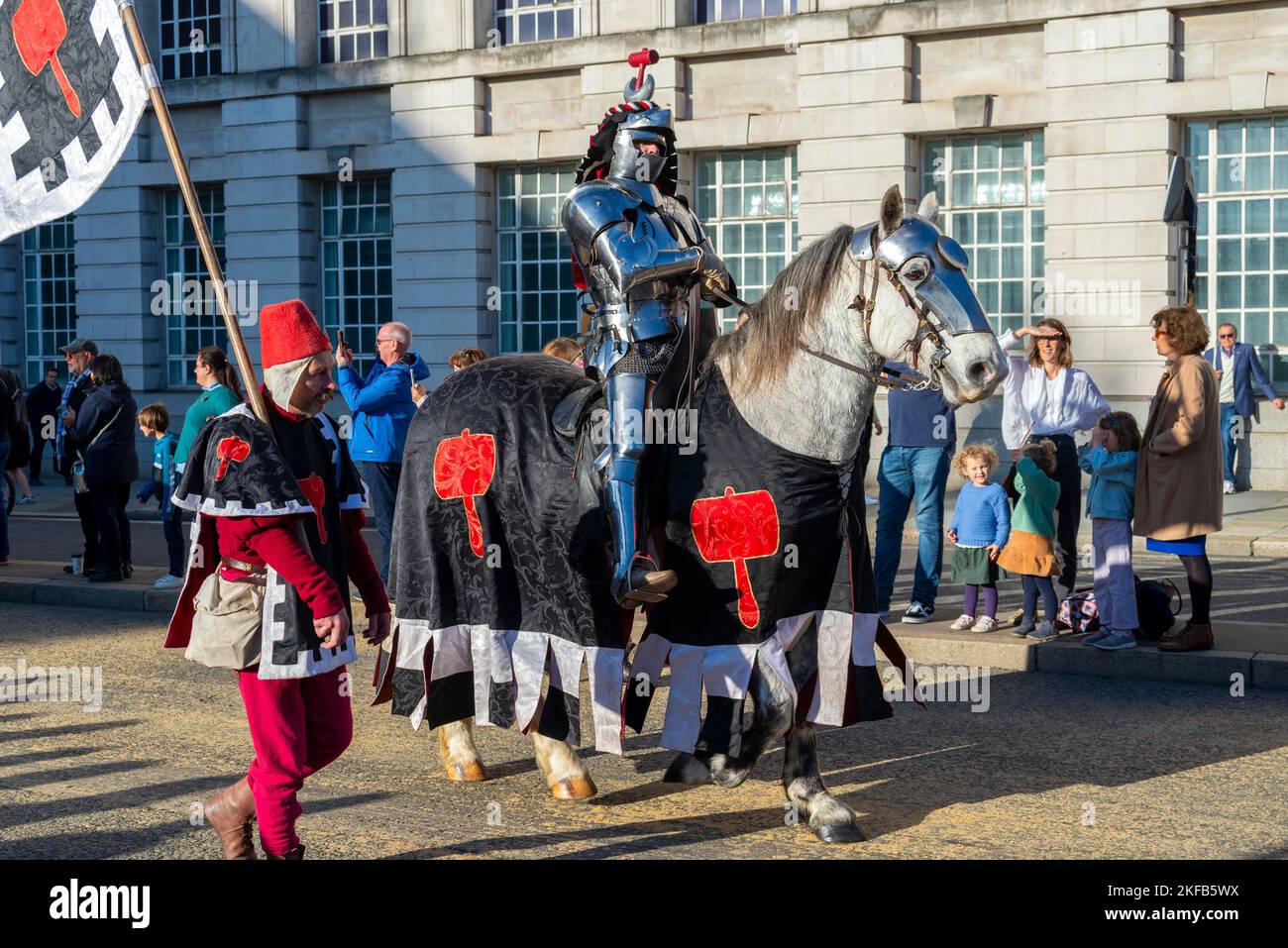 WORSHIPFUL COMPANY OF ARMOURERS & BRASIERS at the Lord Mayor's Show ...