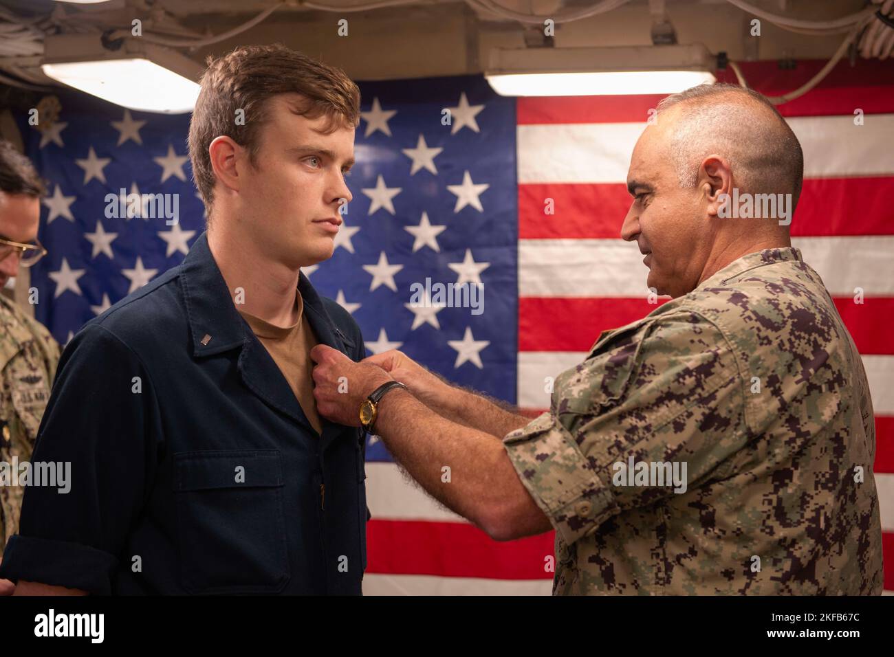KINGS BAY, Ga. (Sept. 1, 2022) Adm. Charles "Chas" Richard (right ...