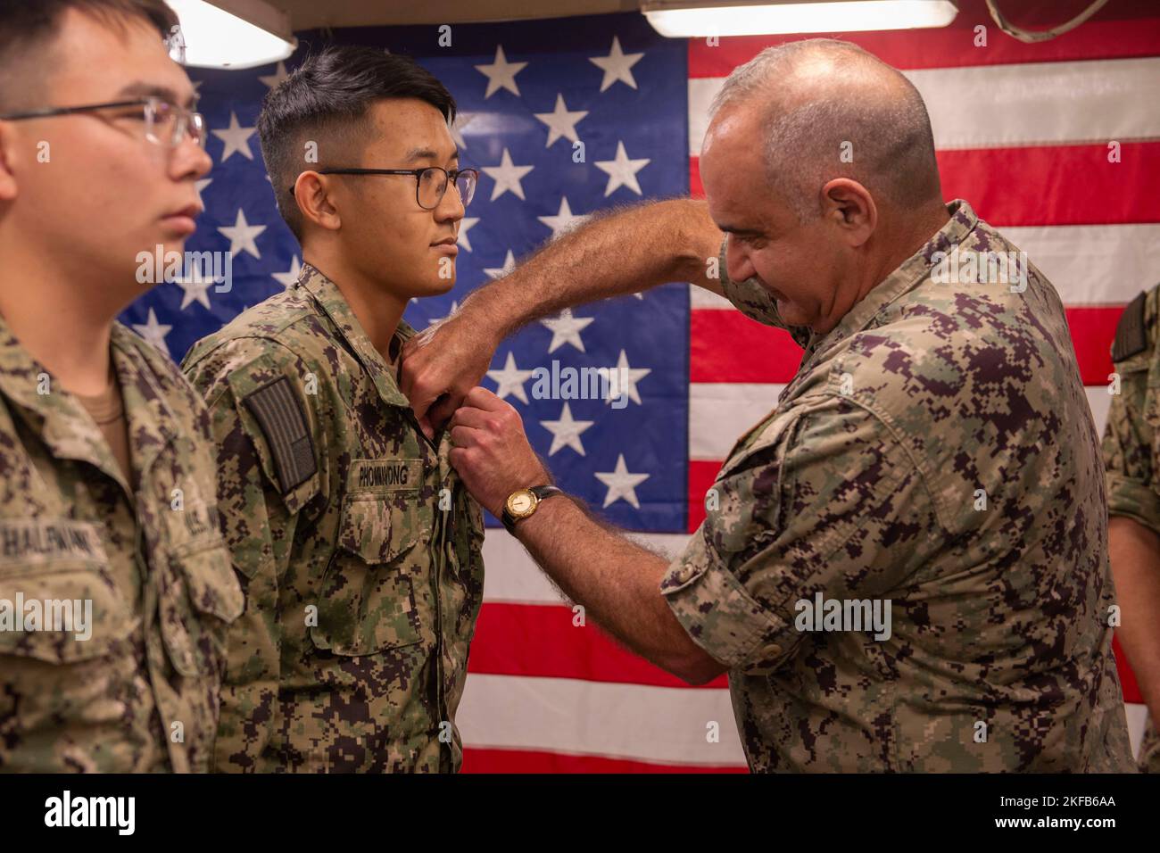 KINGS BAY, Ga. (Sept. 1, 2022) Adm. Charles "Chas" Richard (right ...