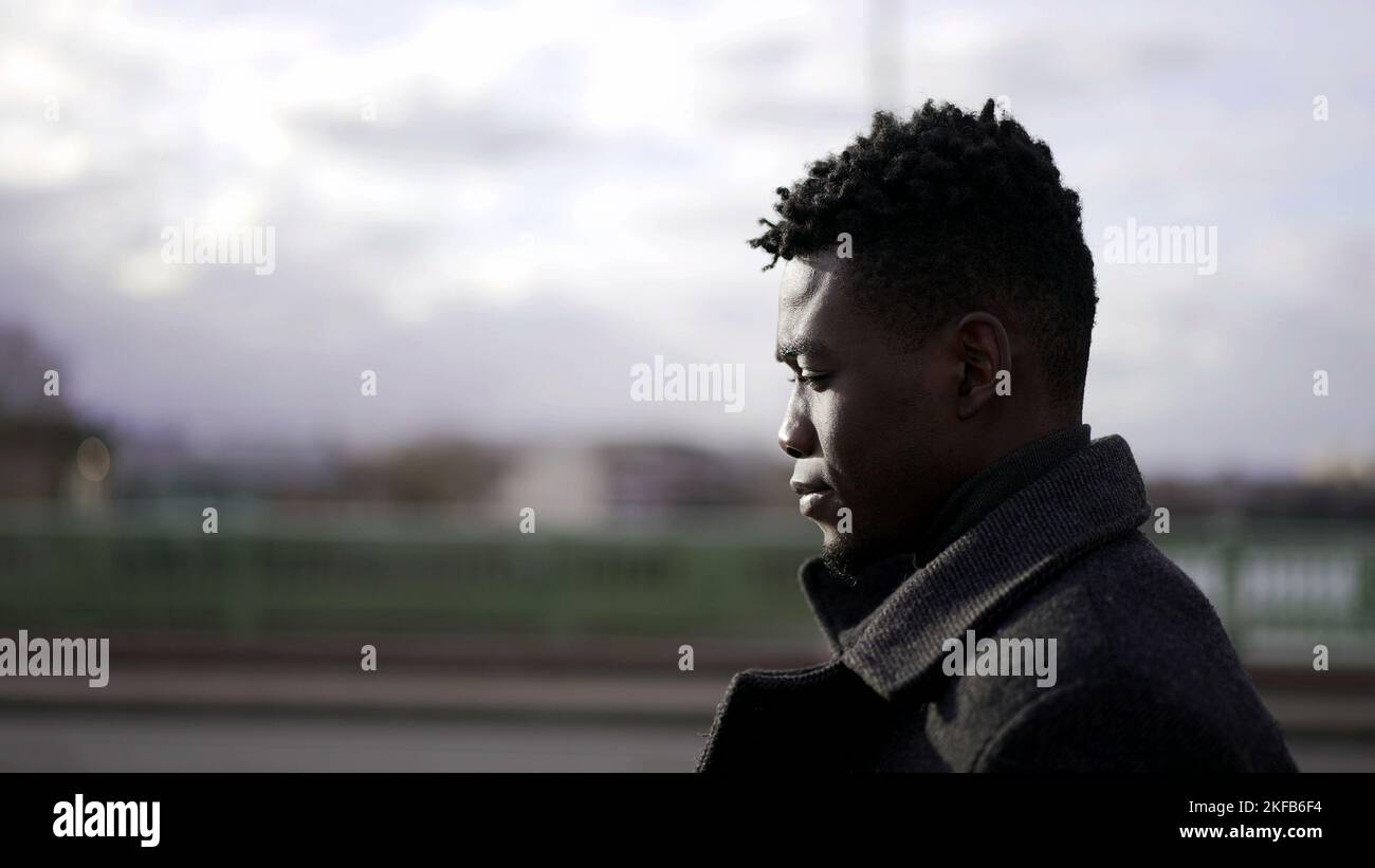Confident african man walking forward hi-res stock photography and ...