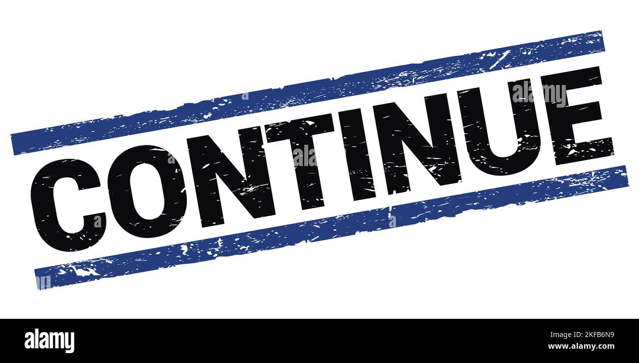 Continue icon blue hi-res stock photography and images - Alamy