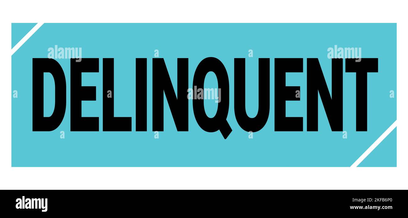 Delinquent stamp hi-res stock photography and images - Alamy