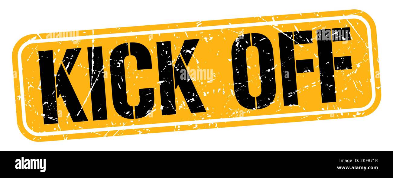 Kick off stamp hi-res stock photography and images - Alamy