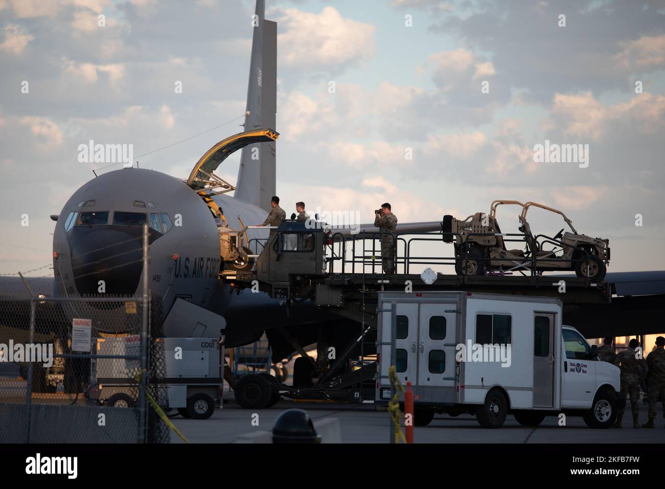 U.S. Airmen from the 151st Air Refueling Maintenance Group and 19th ...